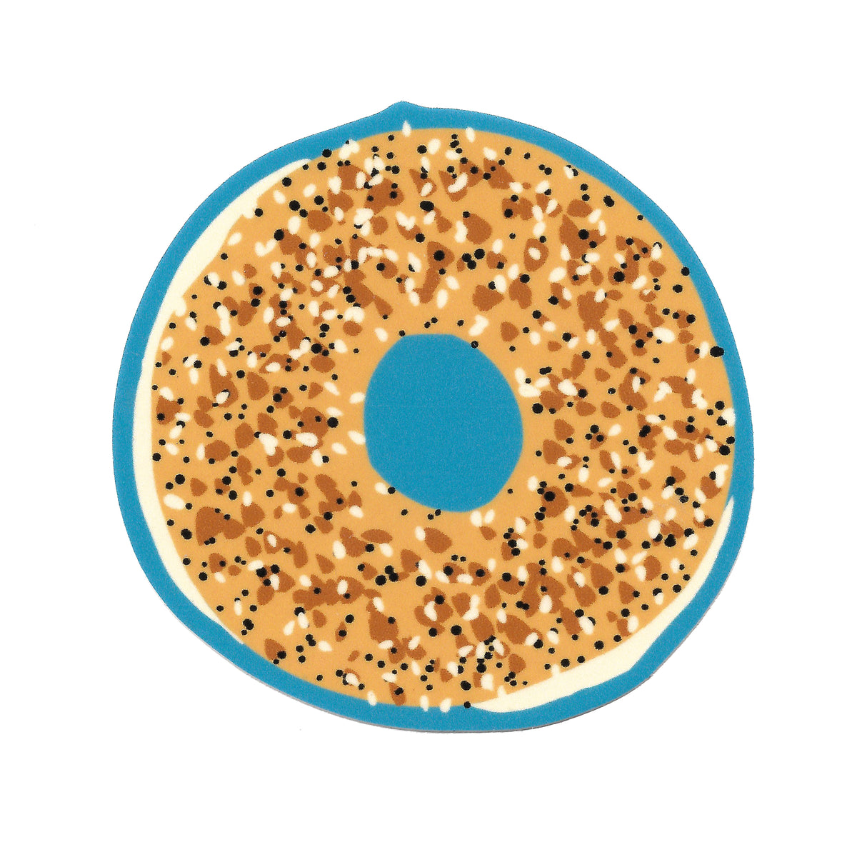 Everything Bagel Sticker – cinder + salt