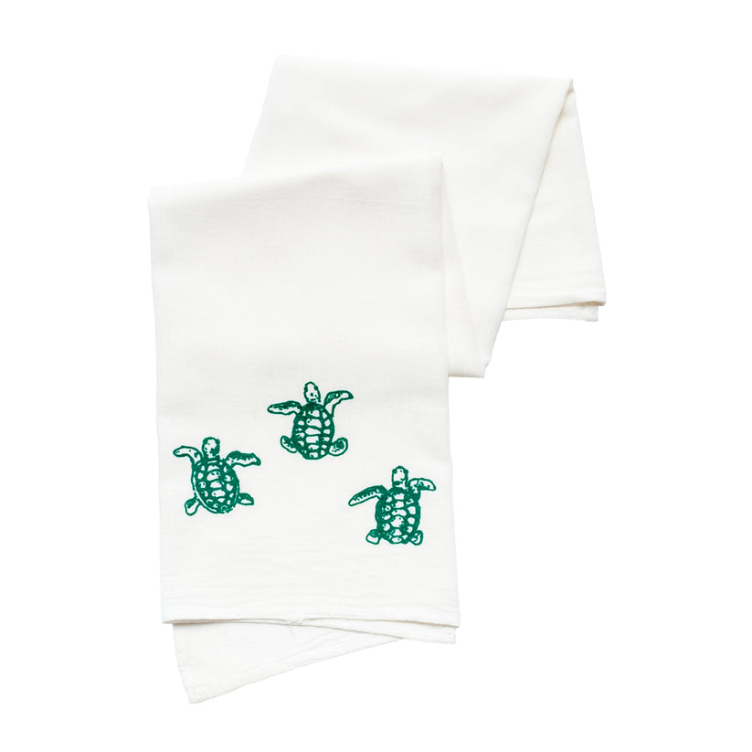 Sea Turtles Tea Towel – cinder + salt
